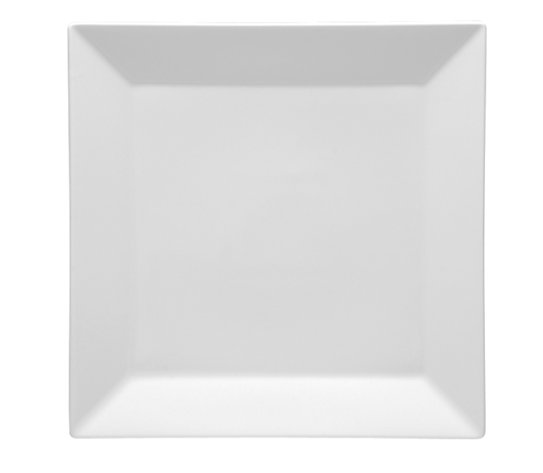 Plate square white 27x27cm - Blocho