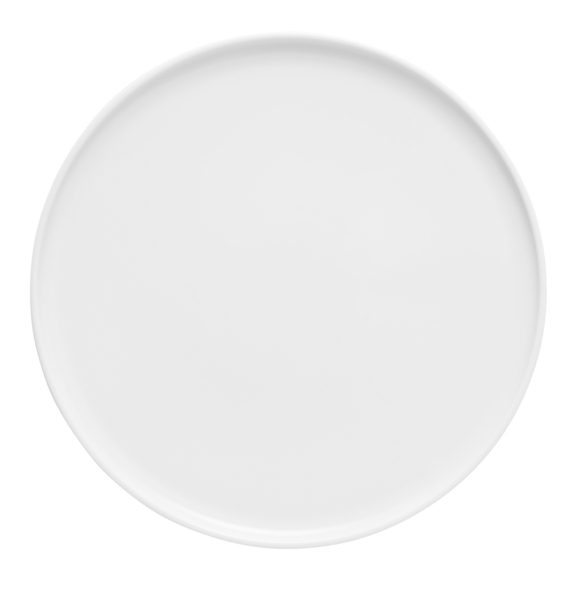 Plate round white 26cm - Blocho
